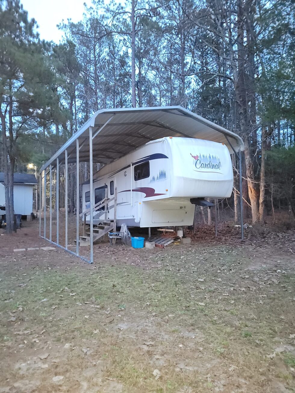RV Carports and Metal Covers - NC Custom Sheds Inc.